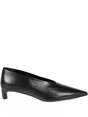 JIL SANDER Pointed-toe Leather Pumps