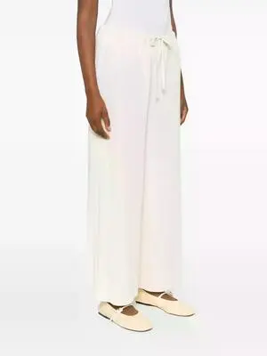 THE ROW Drawstring-waist Wide-leg Trousers