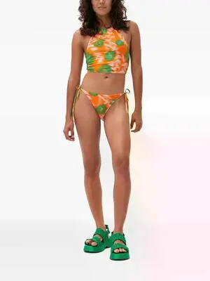 GANNI Tie-side Printed Bottoms