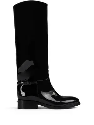 Le Silla Glossed Boots For Women