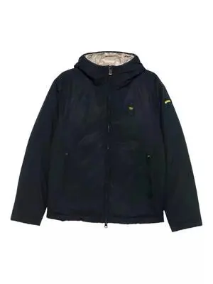 BLAUER. Zip-up Hooded Jacket