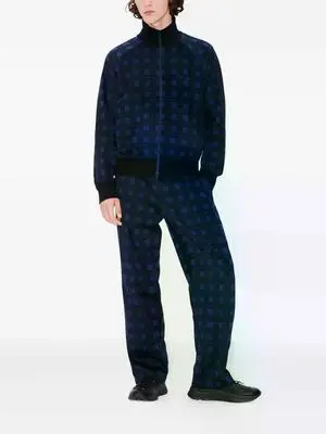 Kenzo Weave Jacquard Zip Track Jacket