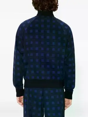 Kenzo Weave Jacquard Zip Track Jacket