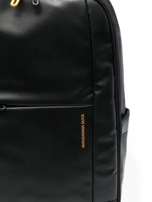 MANDARINA DUCK Logo-patch Backpack