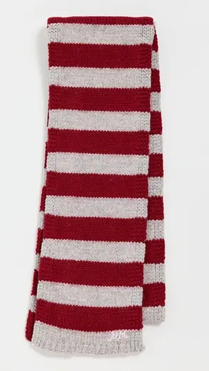 DAMSON MADDER Stripe Skinny Scarf - Multi
