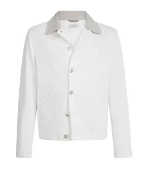 Men's White Denim Jackets