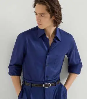 Brunello Cucinelli Cotton Twill Shirt