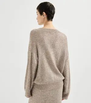 Brunello Cucinelli V-neck Sweater - Brown