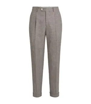 Brunello Cucinelli Checks Pants For Men
