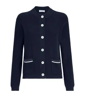 Brunello Cucinelli Cotton Cardigan With Pockets