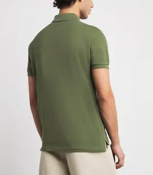 Polo Ralph Lauren Cotton Mesh Custom-fit Polo Shirt - Green