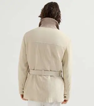 Brunello Cucinelli Safari Leather Jacket