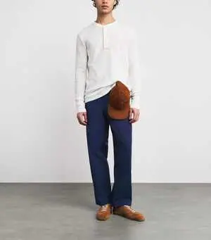 Polo Ralph Lauren Stretch-cotton Twill Prepster Trousers - Navy
