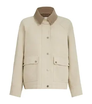 Brunello Cucinelli Cotton-linen Jacket - Beige
