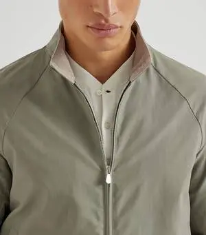 Brunello Cucinelli Cotton-blend Water-resistant Jacket - Brown
