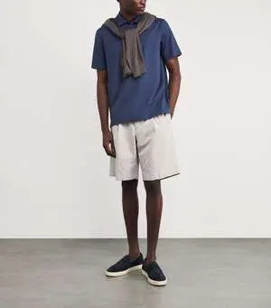 Herno Cotton Corduroy Chino Shorts