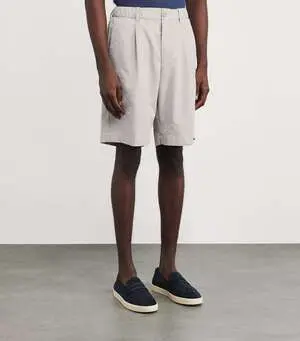 Herno Cotton Corduroy Chino Shorts
