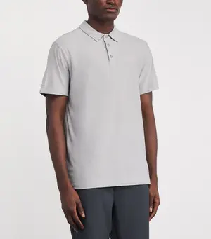 Vuori Strato Tech Polo Shirt - Grey
