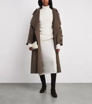 AERON Wool Trench Coat