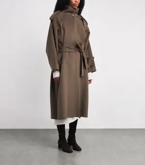 AERON Wool Trench Coat