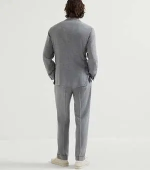 Brunello Cucinelli Wool-silk-linen 2-piece Suit