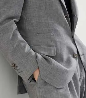 Brunello Cucinelli Wool-silk-linen 2-piece Suit