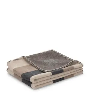 BEGG X CO Lambswool-cashmere Valatzu Josef Blanket - Neutral