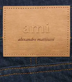 Ami Classic Fit Straight-leg Jeans