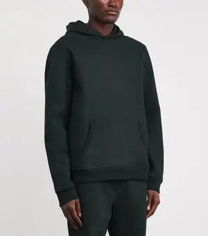 Vuori Organic Cotton-blend Fleece Back Seaside Hoodie - Green