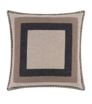 BEGG X CO Begg X Co Lambswool-Cashmere Valatzu Josef Cushion Neutral