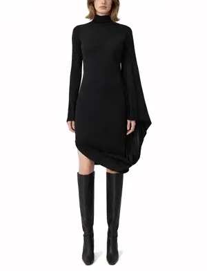 Stella McCartney Asymmetrical Dress - Black