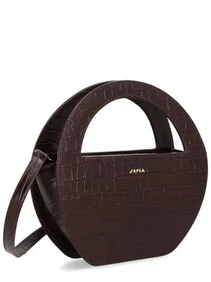 SOFIA Mini "edda" Handbag - Brown