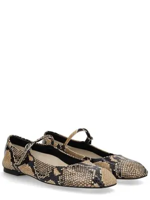 AeydĒ Uma Mary-jane Shoes - Animalier