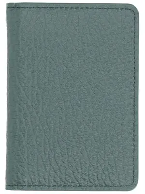MAISON MARGIELA Leather Card Holder - Green