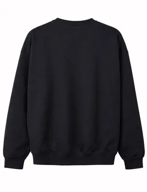 Y3 Cotton Sweatshirt - Black