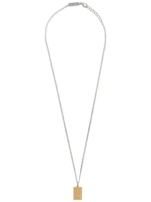 MAISON MARGIELA Numeric Pendant Necklace - Multicolour