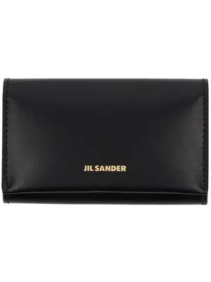JIL SANDER Leather Keychain Clutch