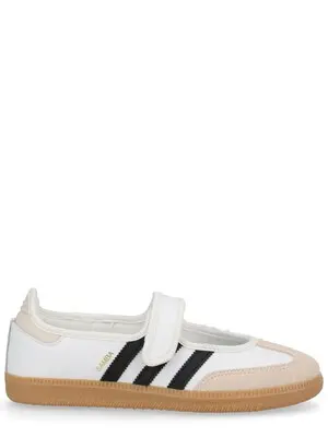 Adidas Originals By Alexander Wang Samba Jane Sneakers - White