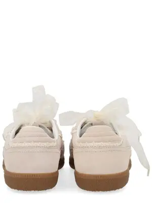 ALOHAS Low Top Suede Sneakers - Beige