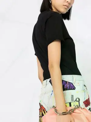 Philipp Plein Logo-patch Paint Splatter Jeans