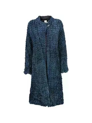 Gianfranco Ferre Textured Velvet Finish Coat