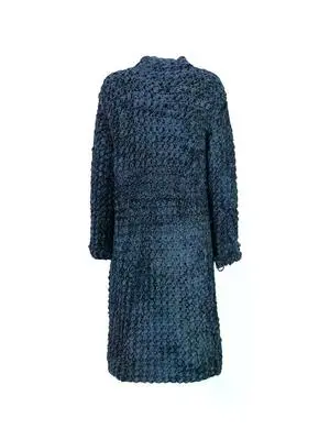 Gianfranco Ferre Textured Velvet Finish Coat
