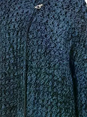 Gianfranco Ferre Textured Velvet Finish Coat