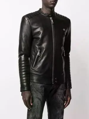 Philipp Plein Iconic Leather Jacket