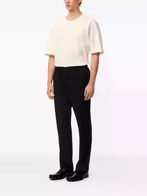 AMI Paris Wool Elasticated Waist Trousers