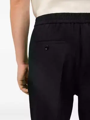 AMI Paris Wool Elasticated Waist Trousers