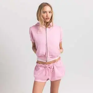 SKIMS Cotton Fleece Bubble Hem Short - Halite