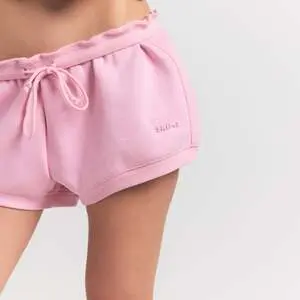 SKIMS Cotton Fleece Bubble Hem Short - Halite