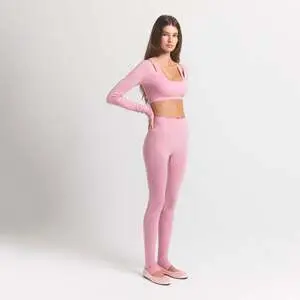 SKIMS High Waisted Legging | | Wool Rib