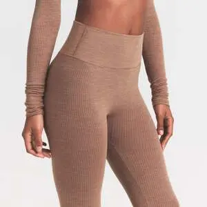 SKIMS Wool Rib High Waisted Legging - Sienna